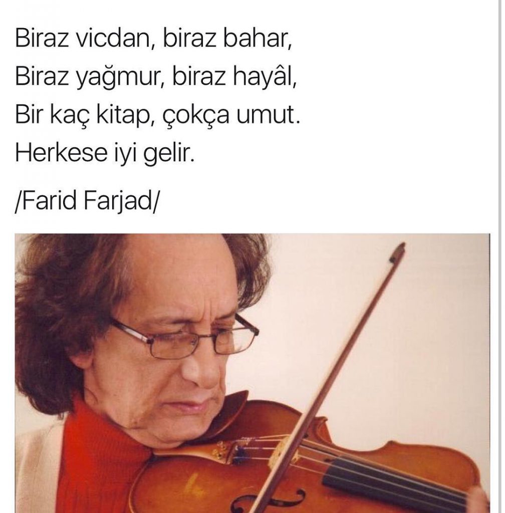 Farid Farjad Sözleri - Anlamlı Güzel Sözler